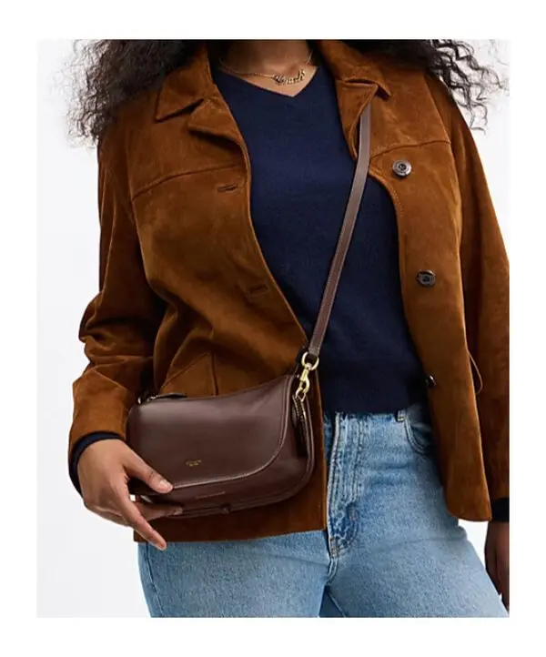 COACH Waverly Shoulder Bag - Maple Leaf Red