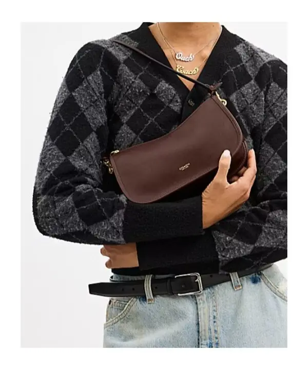 COACH Waverly Shoulder Bag - Maple Leaf Red