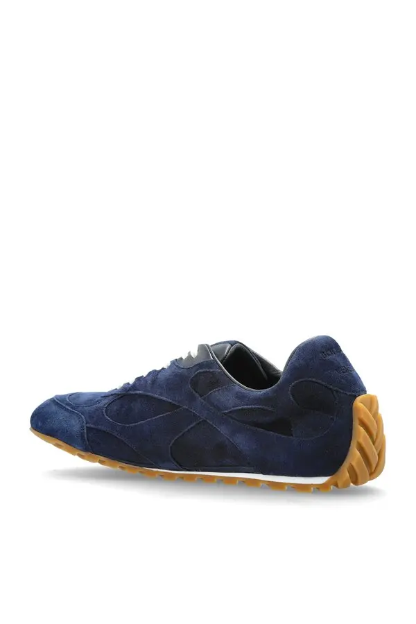 Bottega Veneta Orbit Flash Sneakers - Navy Blue