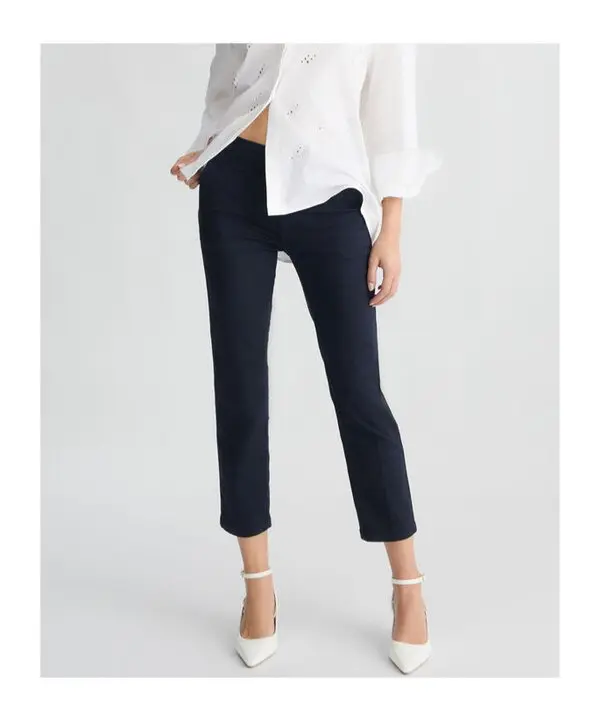 Liu Jo High-rise Cropped Trousers - Blue