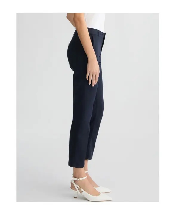 Liu Jo High-rise Cropped Trousers - Blue