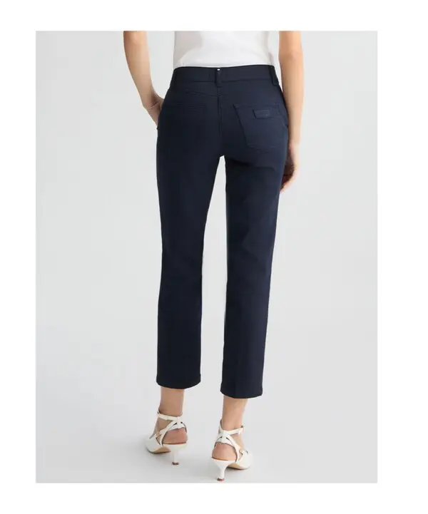 Liu Jo High-rise Cropped Trousers - Blue