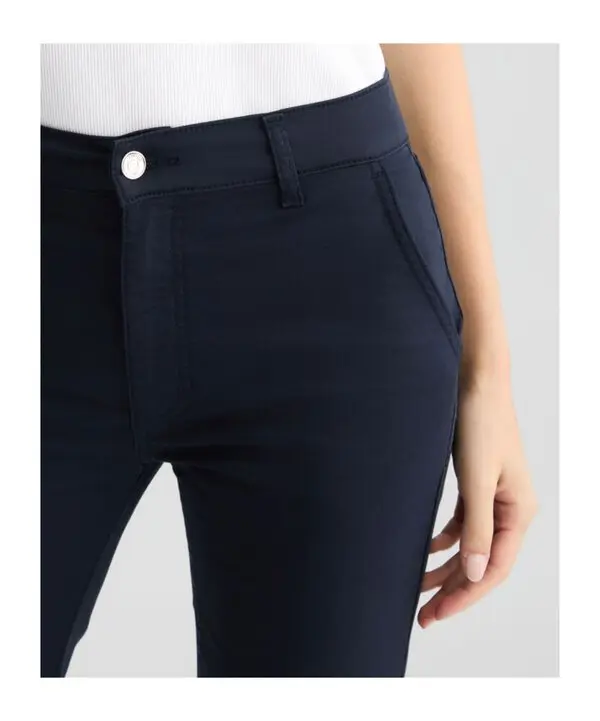 Liu Jo High-rise Cropped Trousers - Blue
