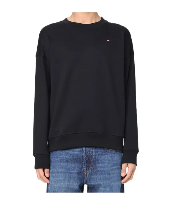 DIESEL® Logo Embroidered Crewneck Sweatshirt