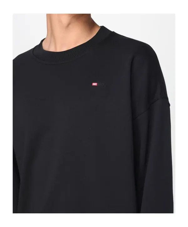 DIESEL® Logo Embroidered Crewneck Sweatshirt