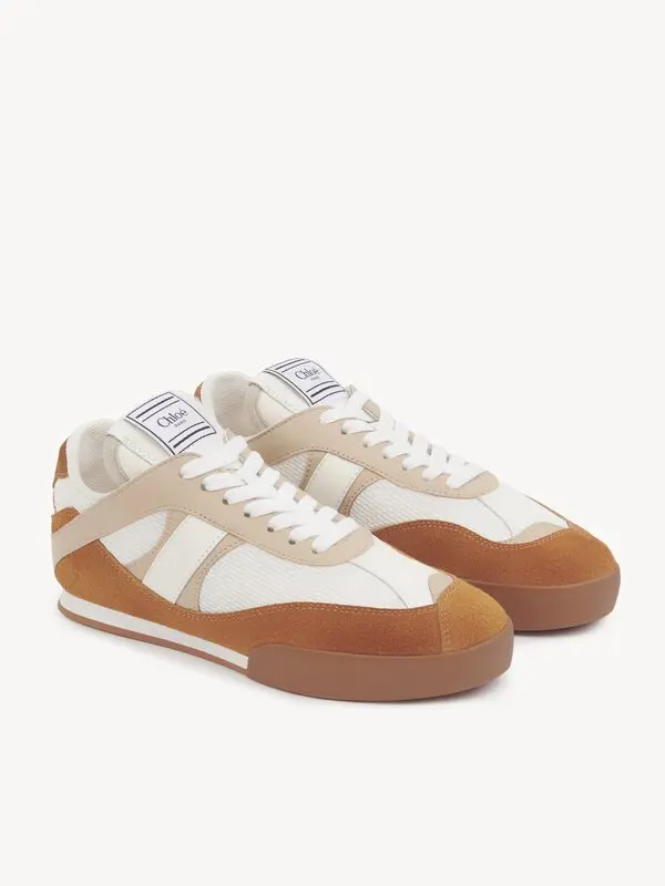Chloé Kick Lace-up Sneakers - Rust-brown