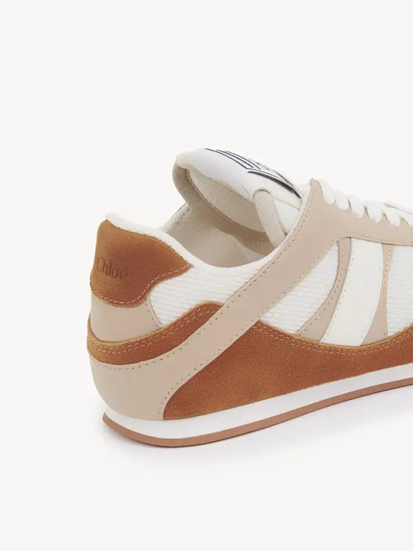 Chloé Kick Lace-up Sneakers - Rust-brown