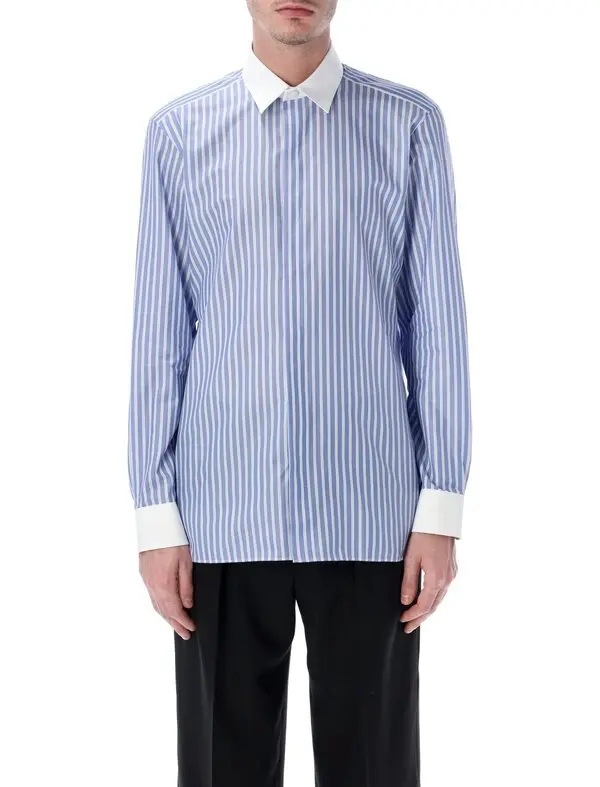 TOM FORD Long Sleeve Striped Shirt