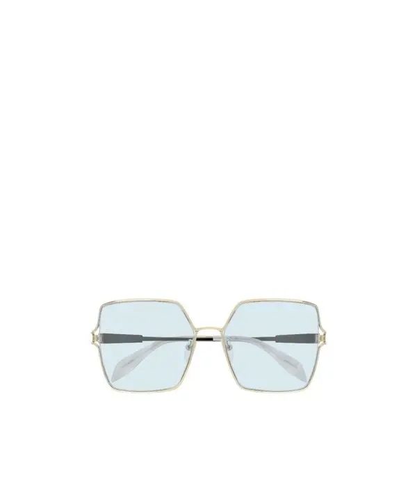 Alexander McQueen Logo Sunglasses - Blue