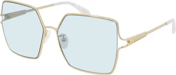 Alexander McQueen Logo Sunglasses - Blue
