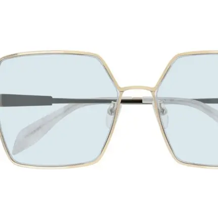 Alexander McQueen Logo Sunglasses - Blue