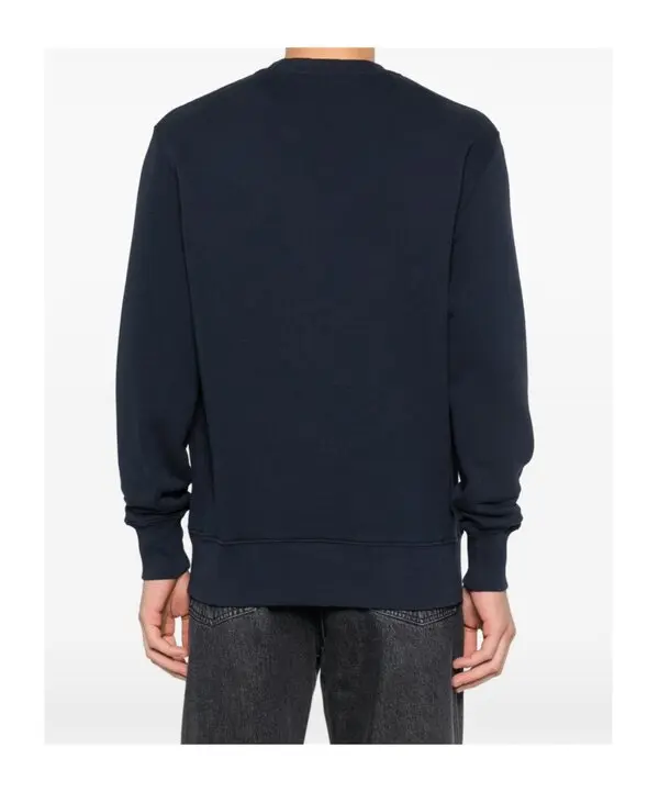 AUTRY Logo Embroidered Crewneck Sweatshirt - Black