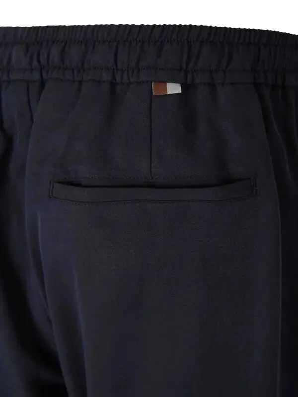 Canali Drawstring Waist Trousers