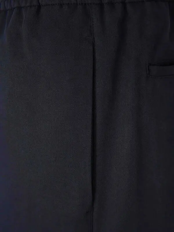 Canali Drawstring Waist Trousers