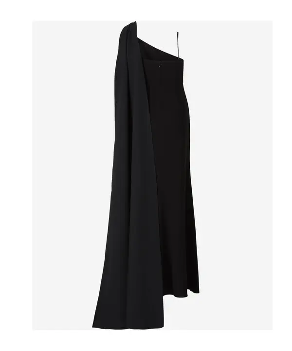 Roland Mouret Embellished Asymmetric Gown