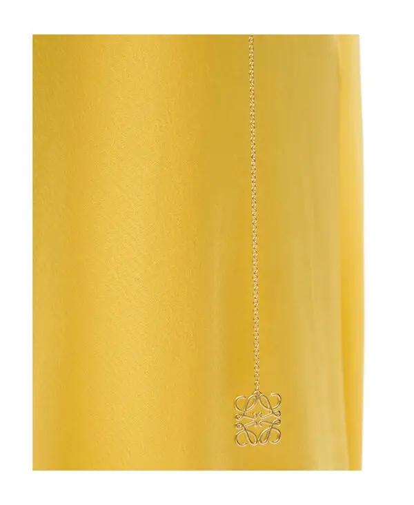 Loewe Asymmetrical Sleeveless Maxi Dress