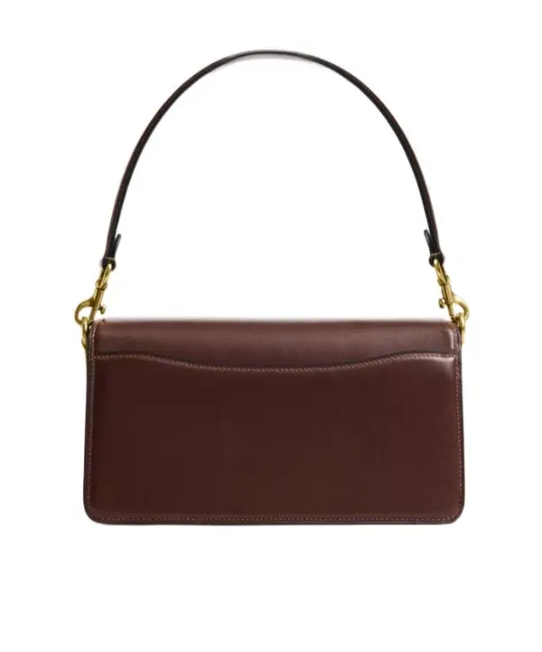 COACH Signature Hardware Shoulder Bag - B4/maple Maple