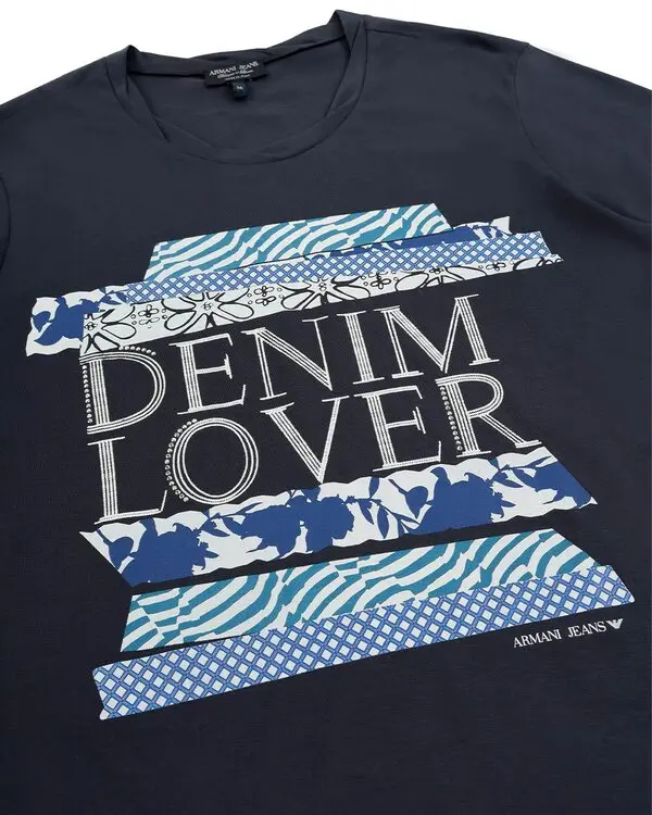 Emporio Armani Round Neck Logo T-shirt