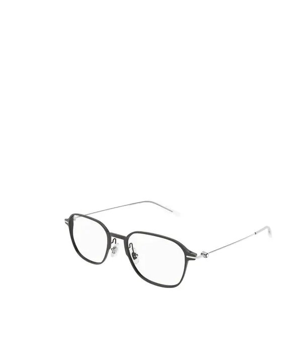 Montblanc Eyewear Square Frame Glasses - Black