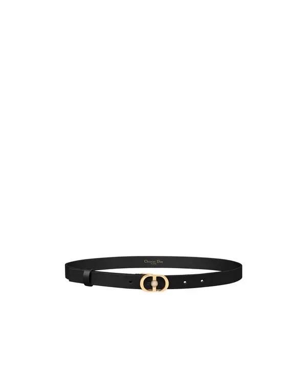 Dior 30 Montaigne Cd Belt - Black