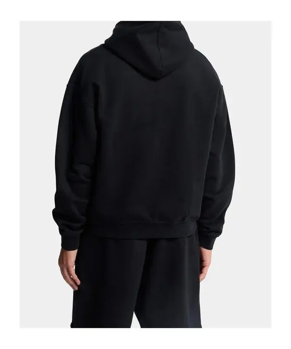Dsquared2 Relaxed-fit Embroidered Logo Hoodie - Black