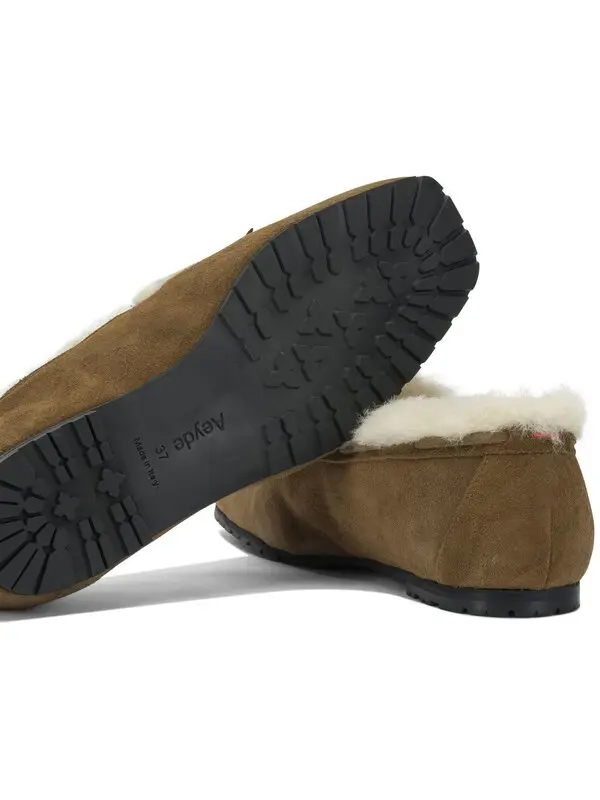 AeydĒ Lace-up Loafers - Green