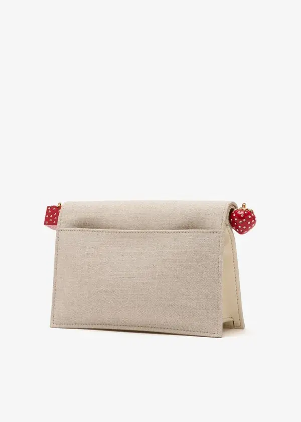 Jacquemus Logo Plaque Clutch Bag