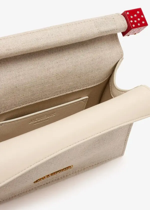 Jacquemus Logo Plaque Clutch Bag