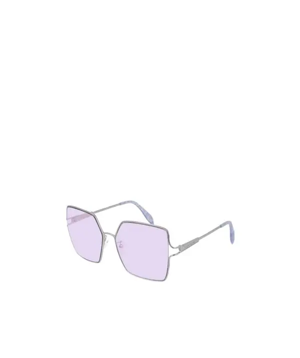 Alexander McQueen Logo Sunglasses - White