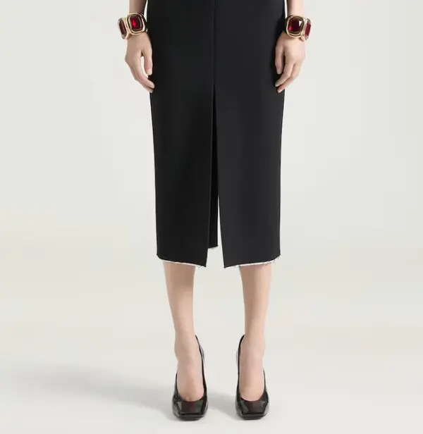 Givenchy Sliced Square-toe Pumps - Black