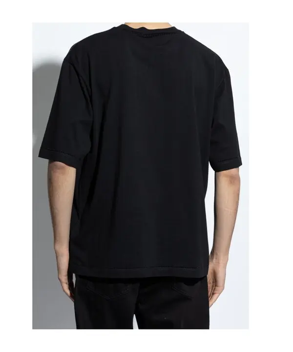 Dsquared2 Crystal-logo Crewneck T-shirt