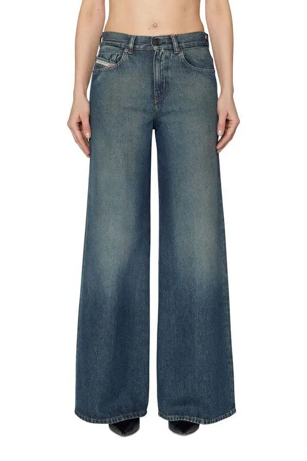 DIESEL® High-waist Palazzo Jeans