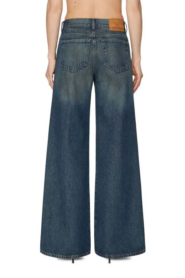 DIESEL® High-waist Palazzo Jeans