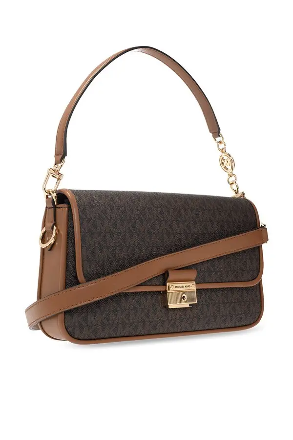 Michael Kors Bradshaw Foldover Top Tote Bag - Black