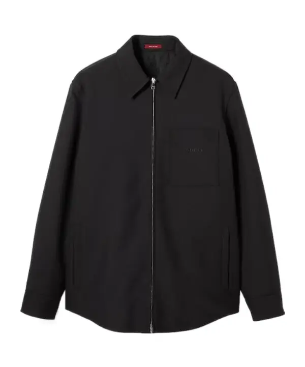 Gucci Twill Zip Overshirt