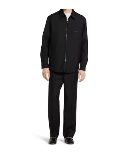 Gucci Twill Zip Overshirt