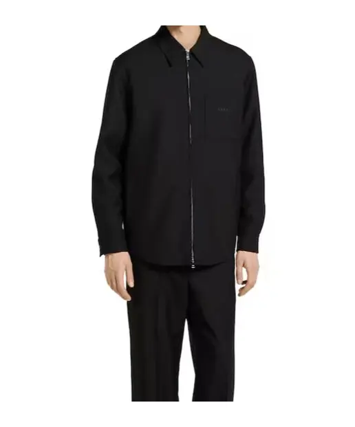 Gucci Twill Zip Overshirt