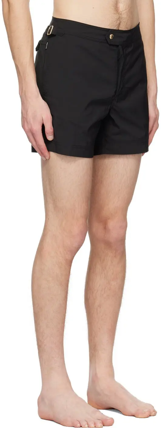 TOM FORD Mid-rise Buckled Swim Shorts