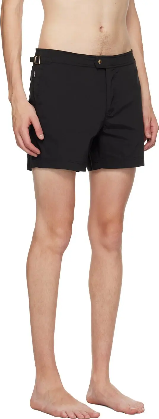 TOM FORD Mid-rise Buckled Swim Shorts