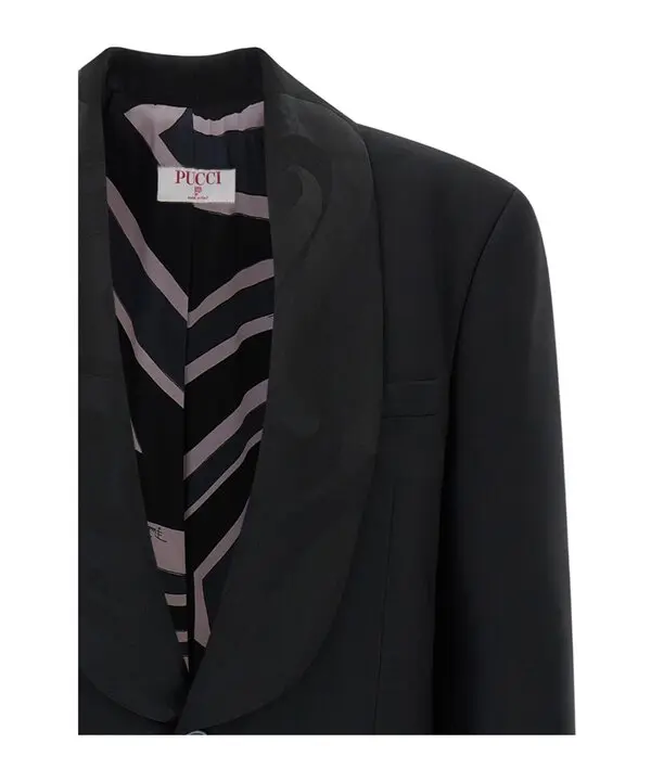 Emilio Pucci Labirinto Single-breasted Blazer