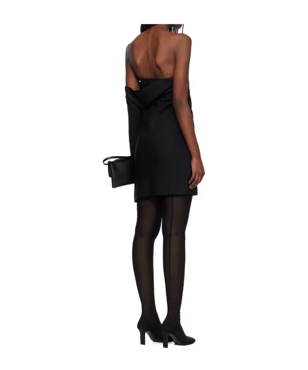 COURREGES Draped Bustier Dress