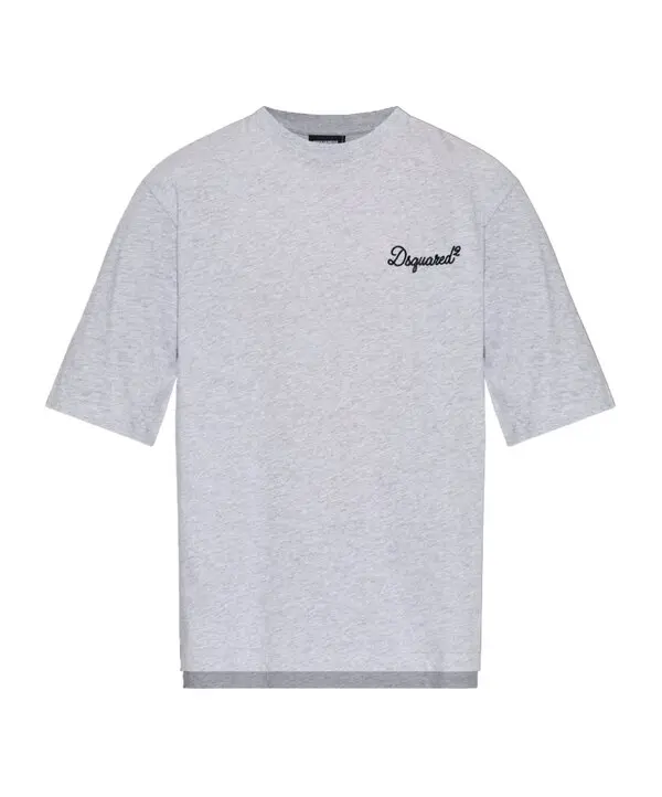 Dsquared2 Logo Embroidered Crewneck T-shirt