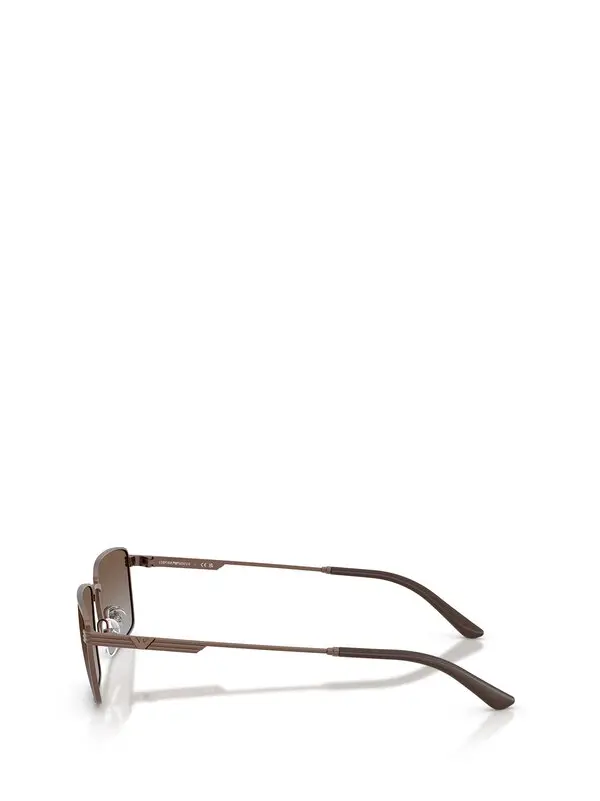 Emporio Armani Rectangle Frame Sunglasses