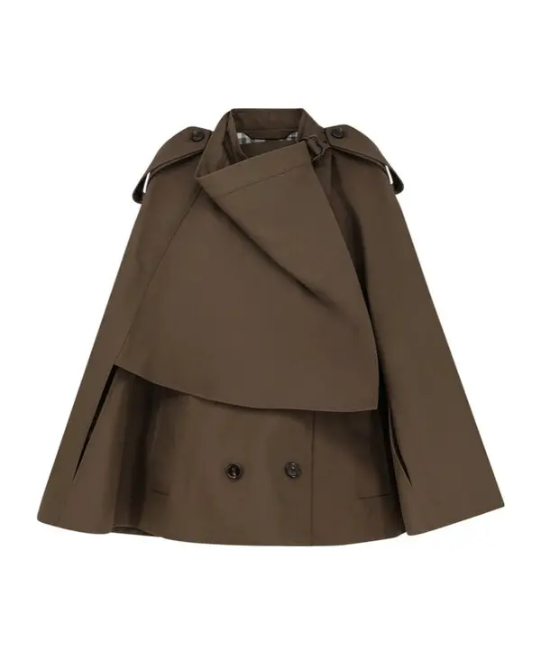 Burberry Double Breasted Trench Jacket
