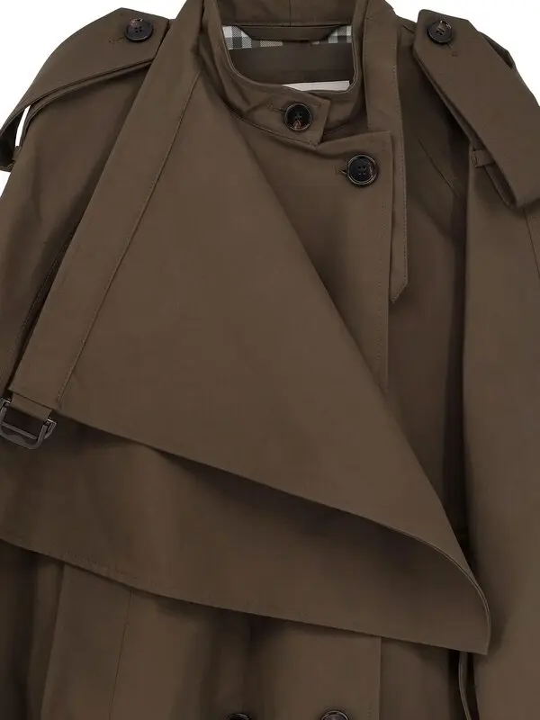 Burberry Double Breasted Trench Jacket