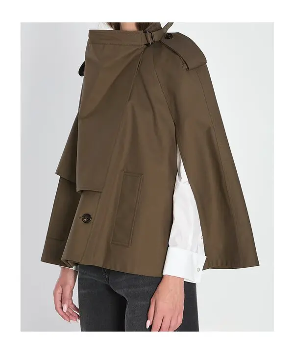 Burberry Double Breasted Trench Jacket