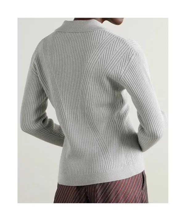Dries Van Noten Ribbed Cardigan