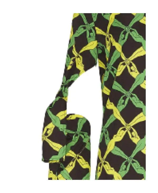 Bottega Veneta Printed Blouse With Knot Details