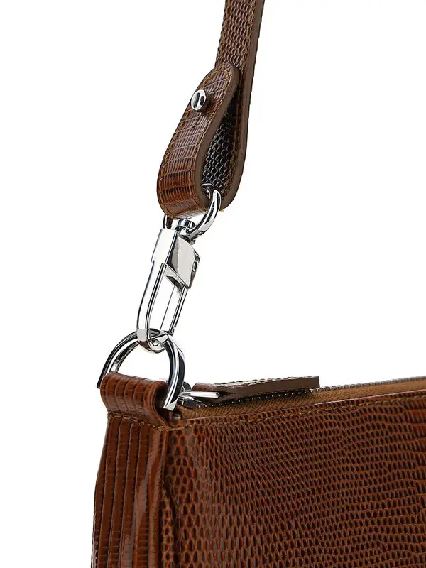 By Far Logo Handbag - Brown