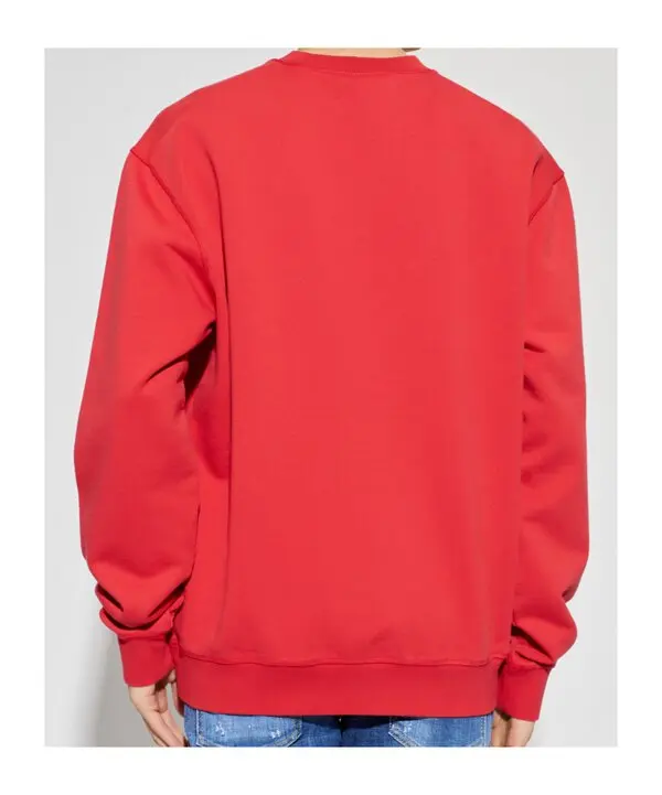 Dsquared2 Milano Cool Fit Crewneck Sweatshirt - Red